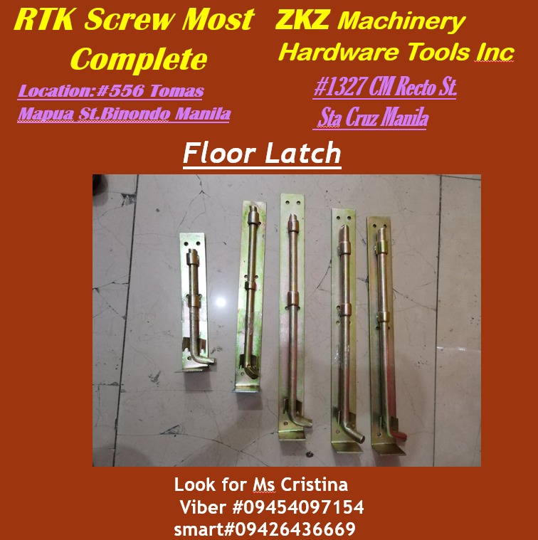 Floor Latch 18 ”, Commercial & Industrial, Construction & Building ...