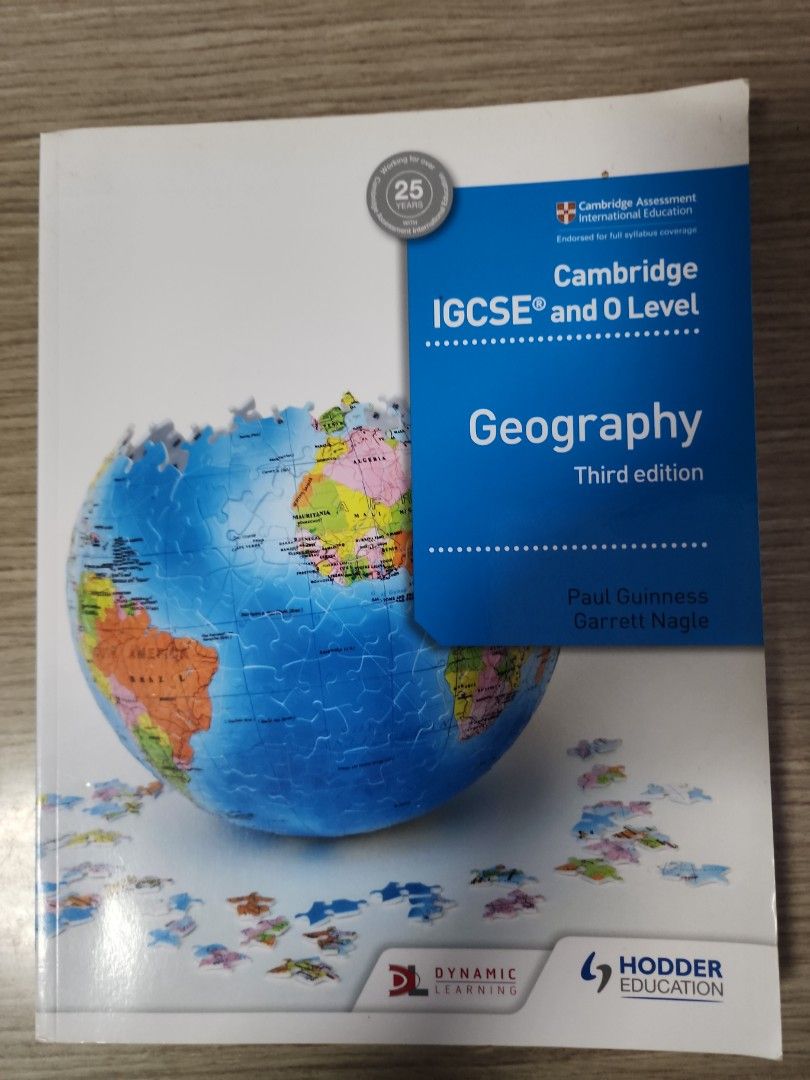 Geography - Cambridge IGCSE and O Level, Hobbies & Toys, Books & Magazines, Textbooks on Carousell