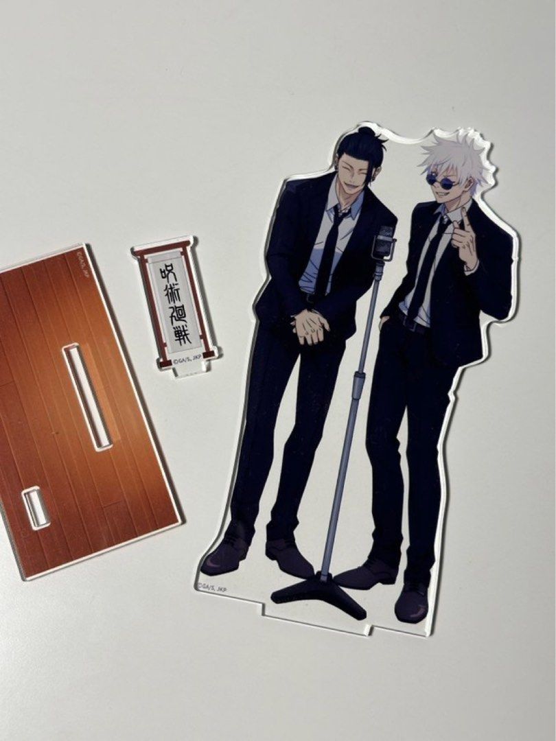 Gojo & Geto Acrylic Standee, Hobbies & Toys, Toys & Games on Carousell
