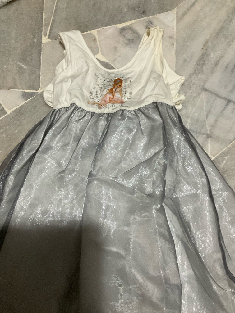 Grey Winx Club Dress, Babies & Kids, Babies & Kids Fashion on Carousell