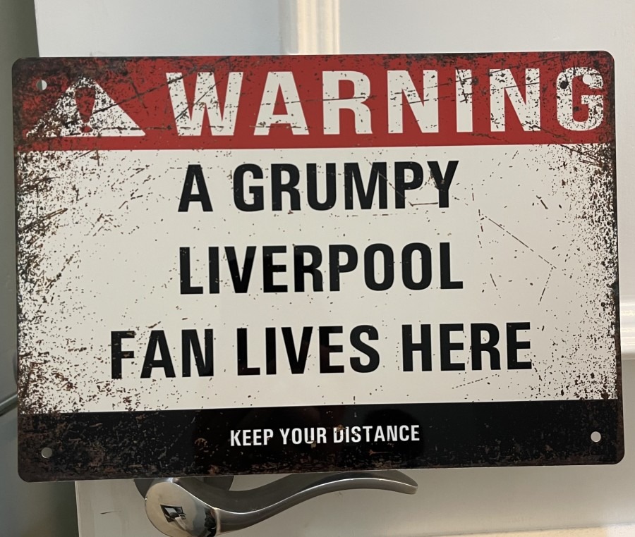 Grumpy Liverpool Fan Lives Here, Perabotan Rumah di Carousell