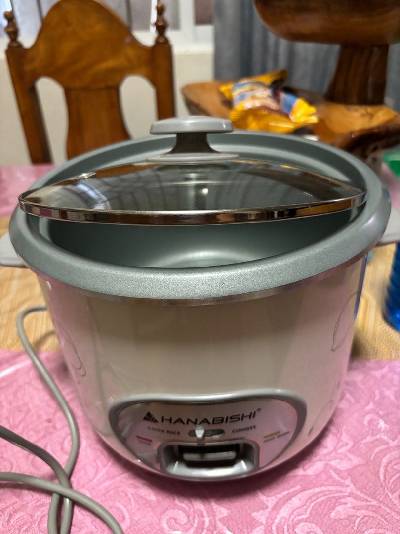 Hanabishi rice cooker 5in1, TV & Home Appliances, Kitchen Appliances ...
