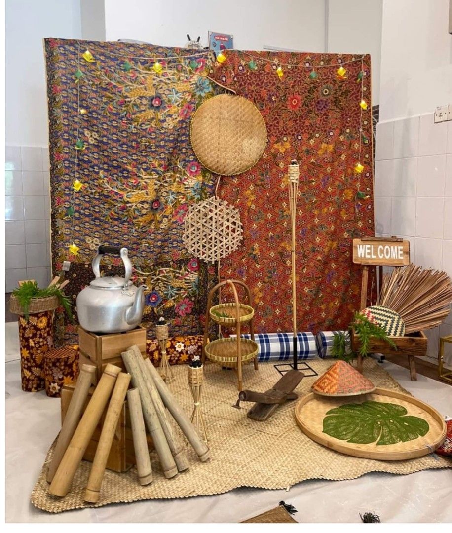 Hari raya photobooth setup backdrop decoration ideas setup for rental ...