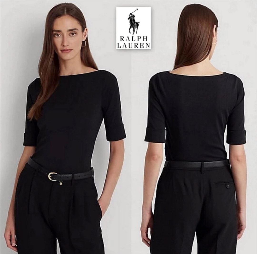 Kaos Branded LAUREN BY RALPH LAUREN Original 1000%, Fesyen Wanita ...