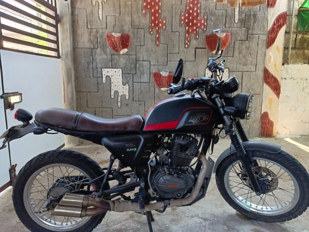 Keeway 152 2021 model Scrambler build, Motorbikes, Motorbike Parts ...