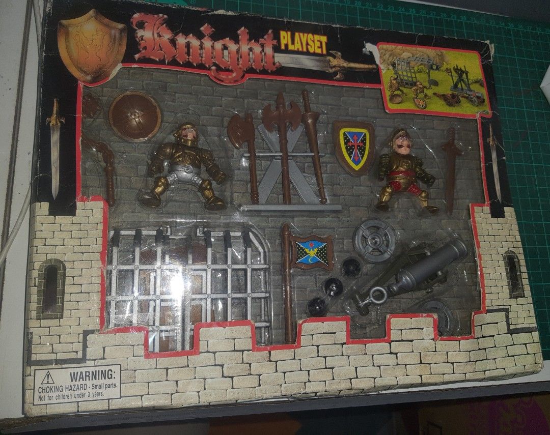 Knight playset, Hobbies & Toys, Collectibles & Memorabilia, Vintage ...