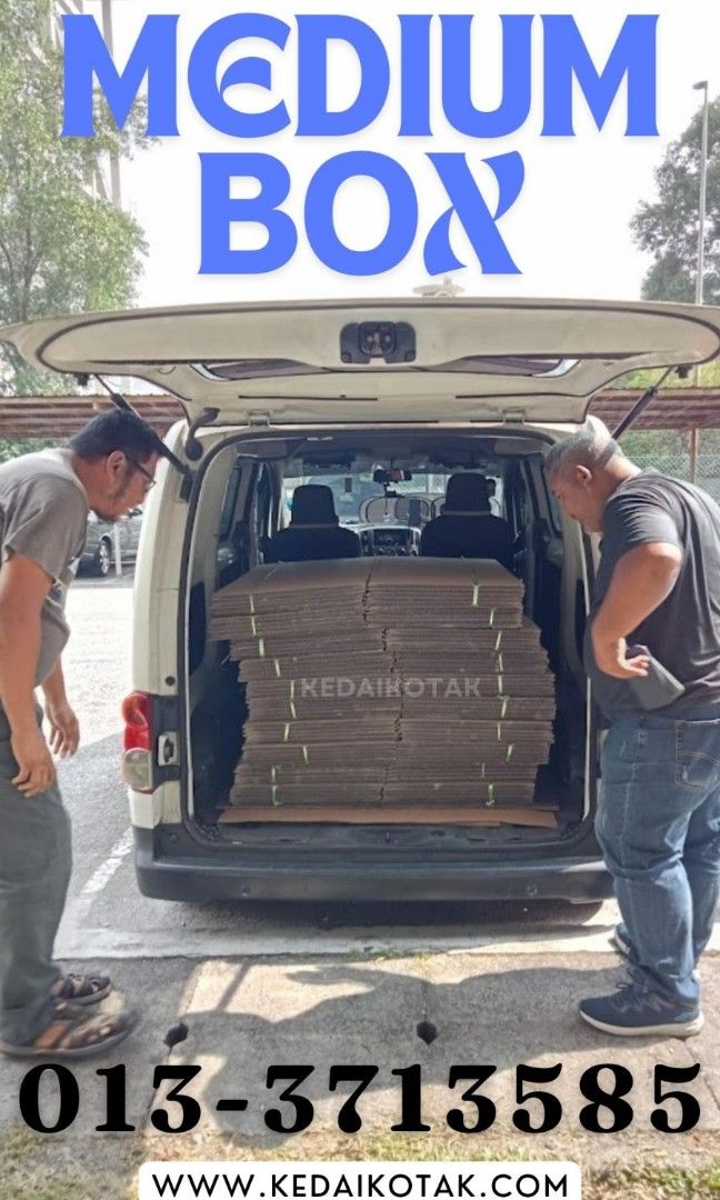KOTAK CARTON BOX PELBAGAI JENIS DAN SAIZ, Everything Else, Others on ...