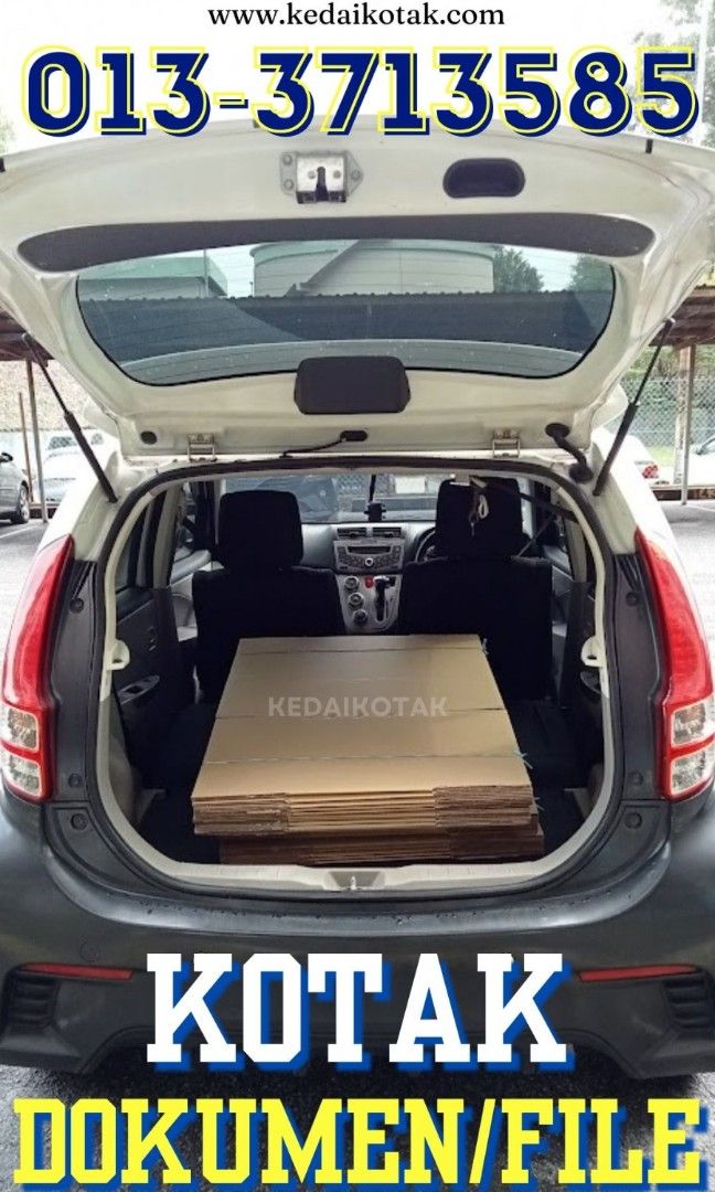 KOTAK CARTON BOX PELBAGAI JENIS DAN SAIZ, Everything Else, Others on ...