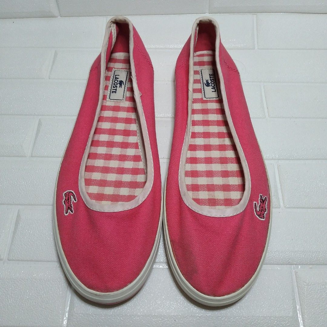 Lacoste Ballet Flats, Women's Fashion, Footwear, Sneakers on Carousell