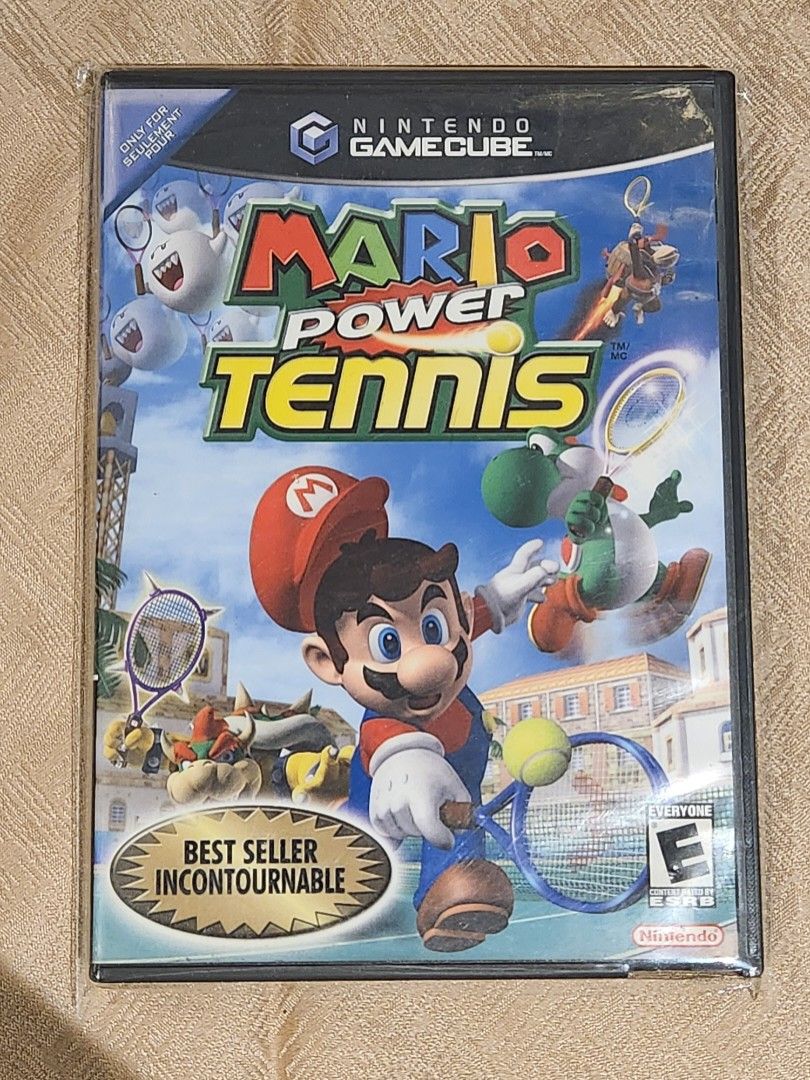 Mario Power Tennis (Complete) Authentic for Gamecube, Video Gaming ...