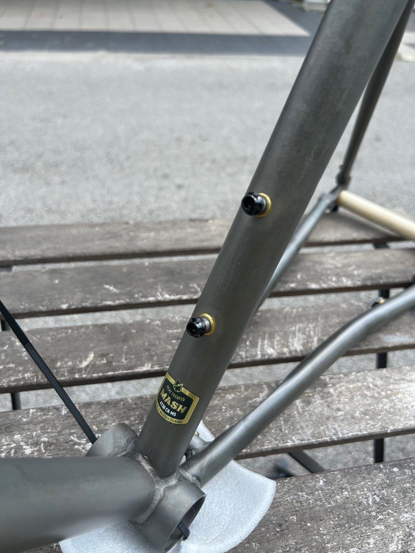 Mash SF All Road Frameset (Raw), Sports Equipment, Bicycles & Parts ...