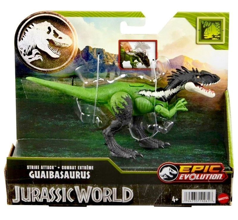 MATTEL JURASSIC WORLD Epic Evolution Strike Attack: Kaprosuchus ...