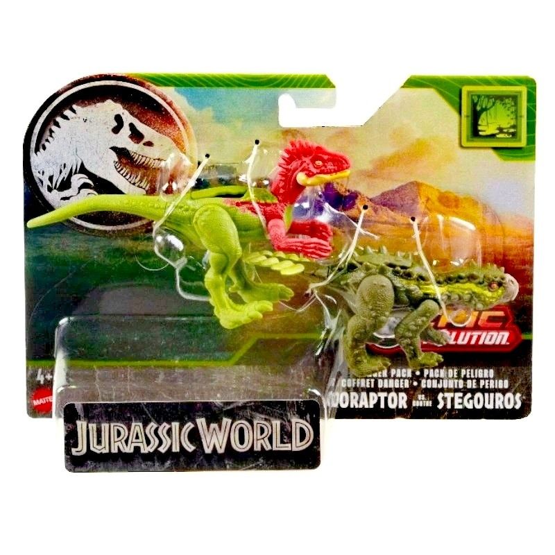 MATTEL JURASSIC WORLD Epic Evolution Danger Pack: Avaceratops ...