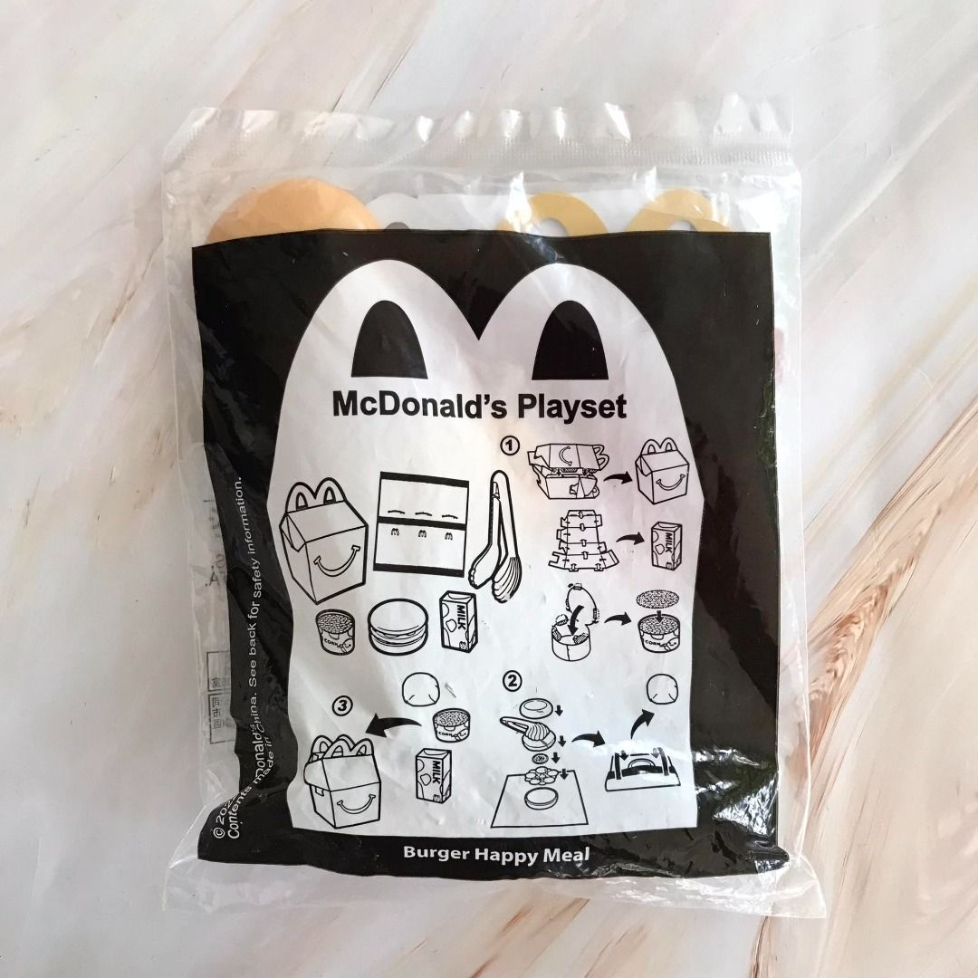Mc Donald's Playset / Mcd Happy Meal Toy (Burger Happy Meal), Hobbies ...
