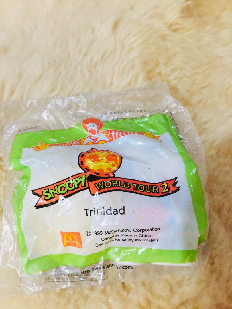 MCDO Snoopy World Tour 2 Trinidad , Hobbies & Toys, Toys & Games on ...