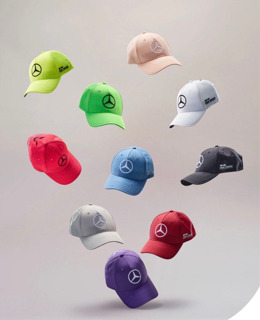 Mercedes PETRONAS cap Dayglo pink, Men's Fashion, Watches & Accessories ...