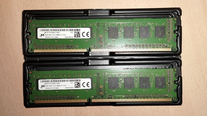 Micron DDR3 1600 8GB (4GBx2) Desktop Memory, Computers & Tech, Parts ...