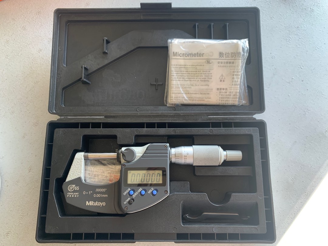 Mitutoyo Digimatic Micrometer 293-340, Computers & Tech, Office ...
