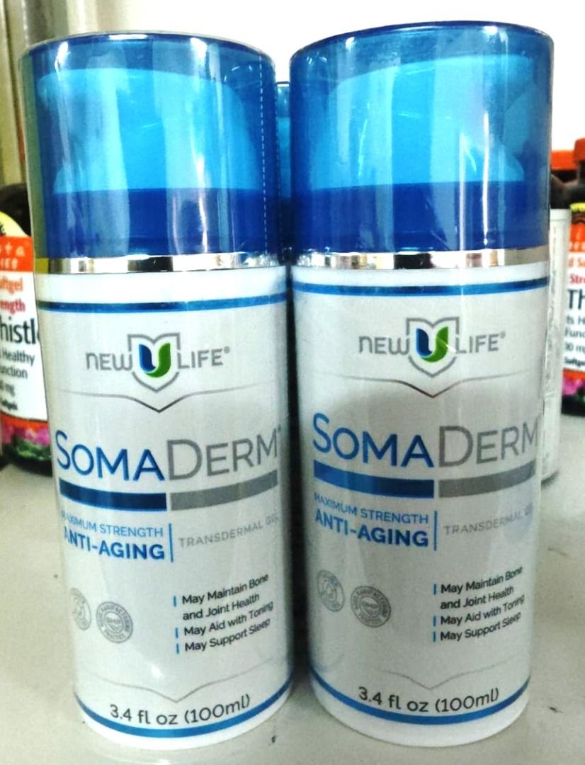Newulife SomaDerm HGH 美國新生命抗老凝膠 100ml 香港版, 健康及營養食用品, 健康補充品, 健康補充品 - 健美 ...