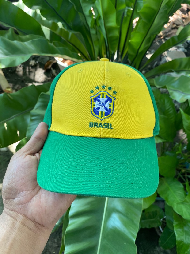 Nike Brasil FC Cap, Men's Fashion, Watches & Accessories, Caps & Hats ...