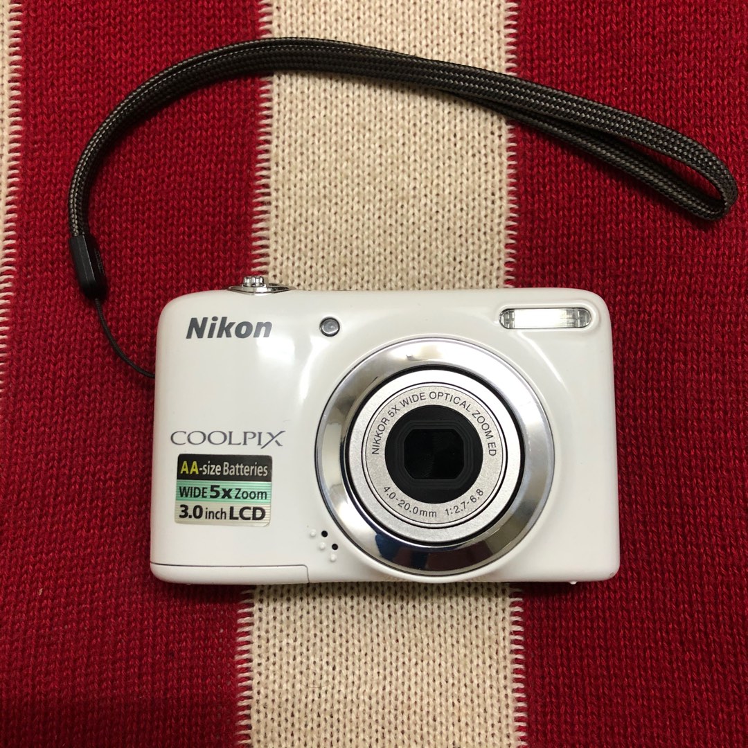 Nikon Coolpix L25 Camera Digital CCD, Photography, Cameras on Carousell