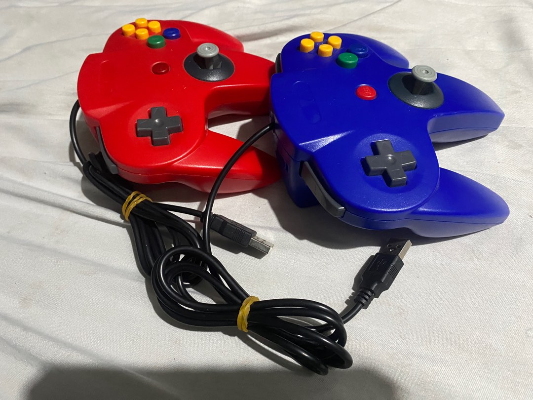 Nintendo 64 N64 Type Controller for PC Laptop USB Connection Lot of 1 ...