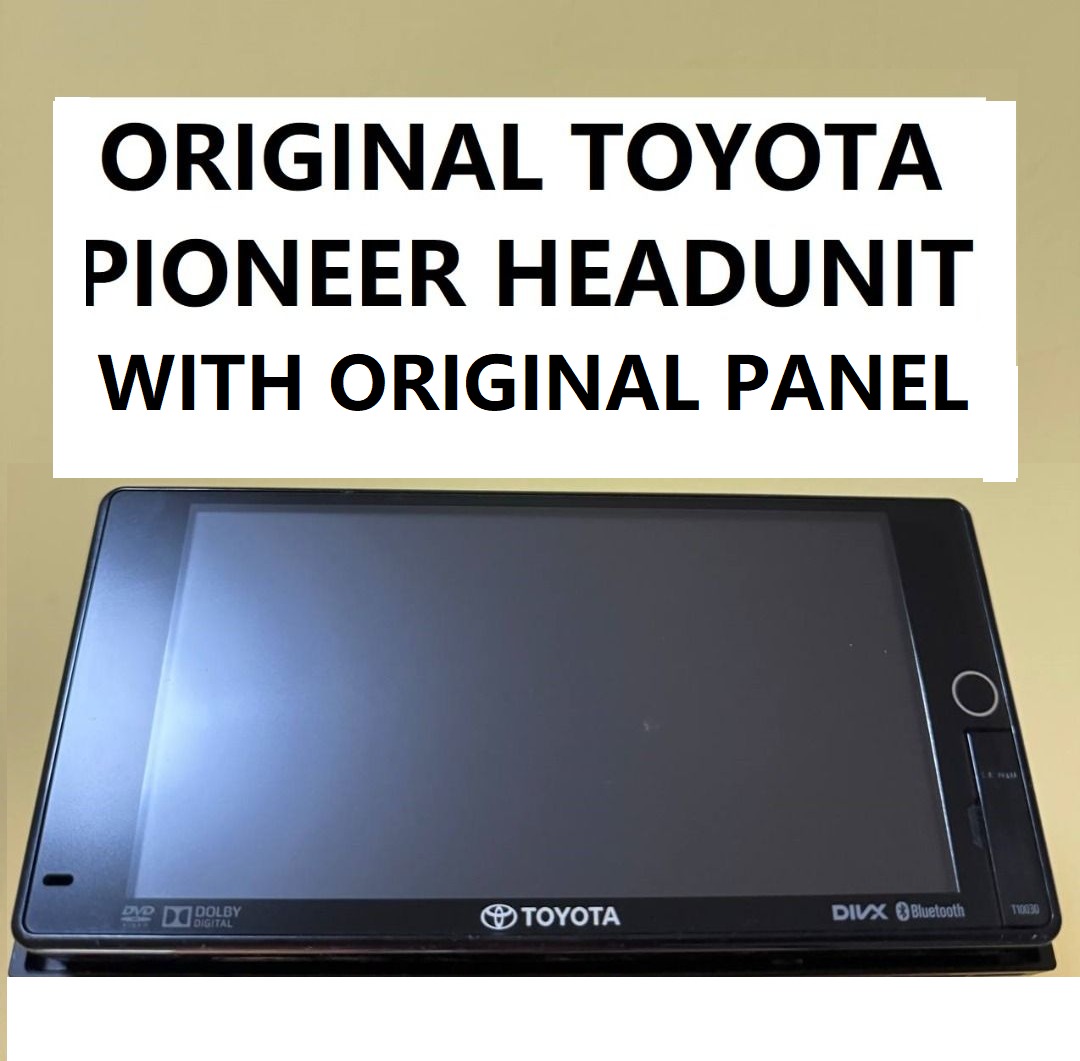 Original Toyota Pioneer Touchscreen Head Unit PZ072-00B16 with Reverse ...