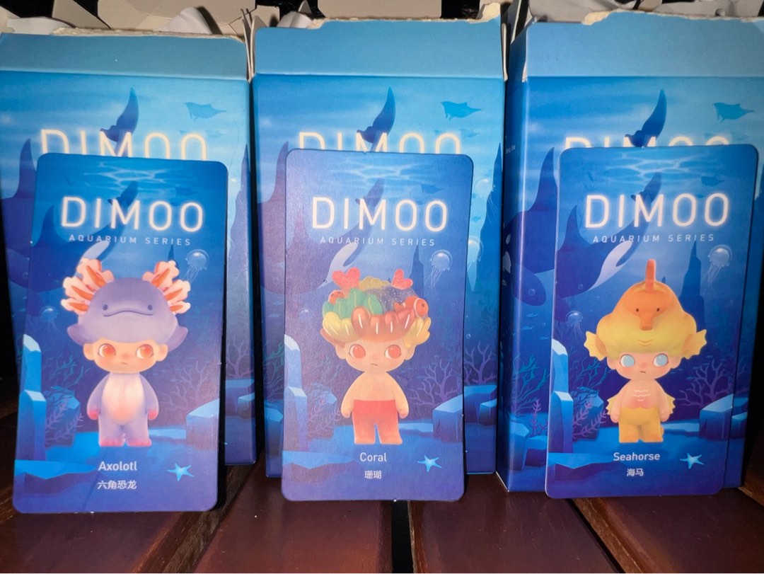 Popmart Dimoo Aquarium Series, Hobbies & Toys, Toys & Games on Carousell