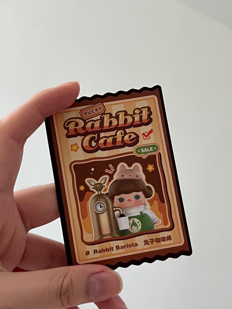PopMart Pucky Rabbit Cafe(Rabbit Barista), Hobbies & Toys, Toys & Games ...