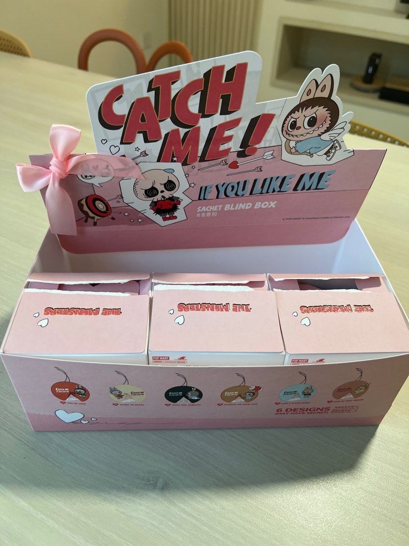 Popmart The Monsters Labubu Catch Me if you like me sachet blinded box ...