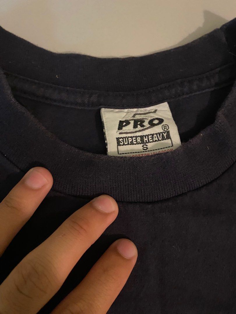 PRO CLUB NAVY BLUE, Men's Fashion, Tops & Sets, Tshirts & Polo Shirts ...