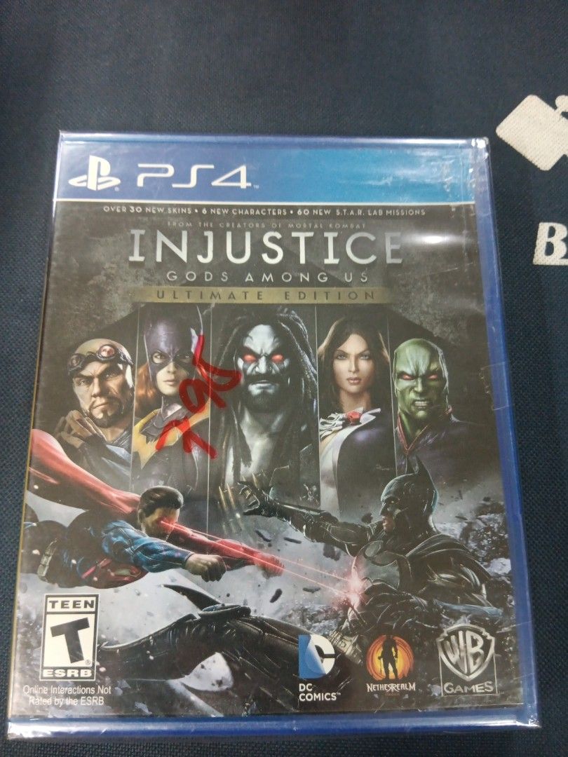 PS4 Injustice God Among Us, Video Gaming, Video Games, PlayStation on ...