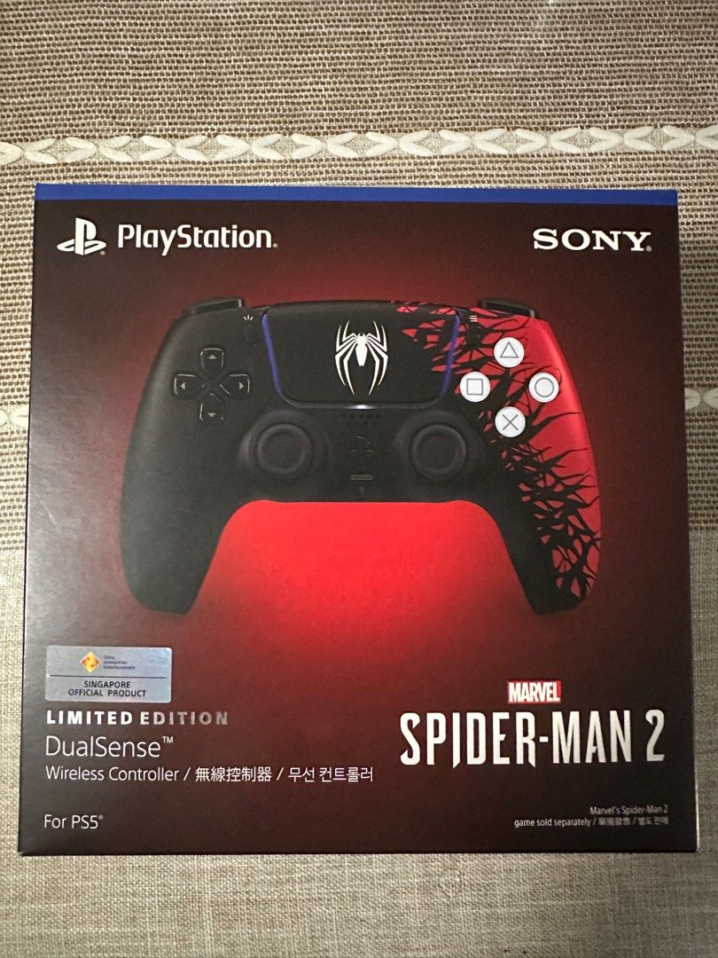 PS5 spiderman 2 controller, Video Gaming, Gaming Accessories ...