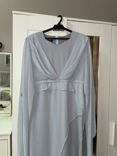 QISZAR EVARA LUXE DRESS 2024 RAYA COLLECTION, Women's Fashion, Dresses ...