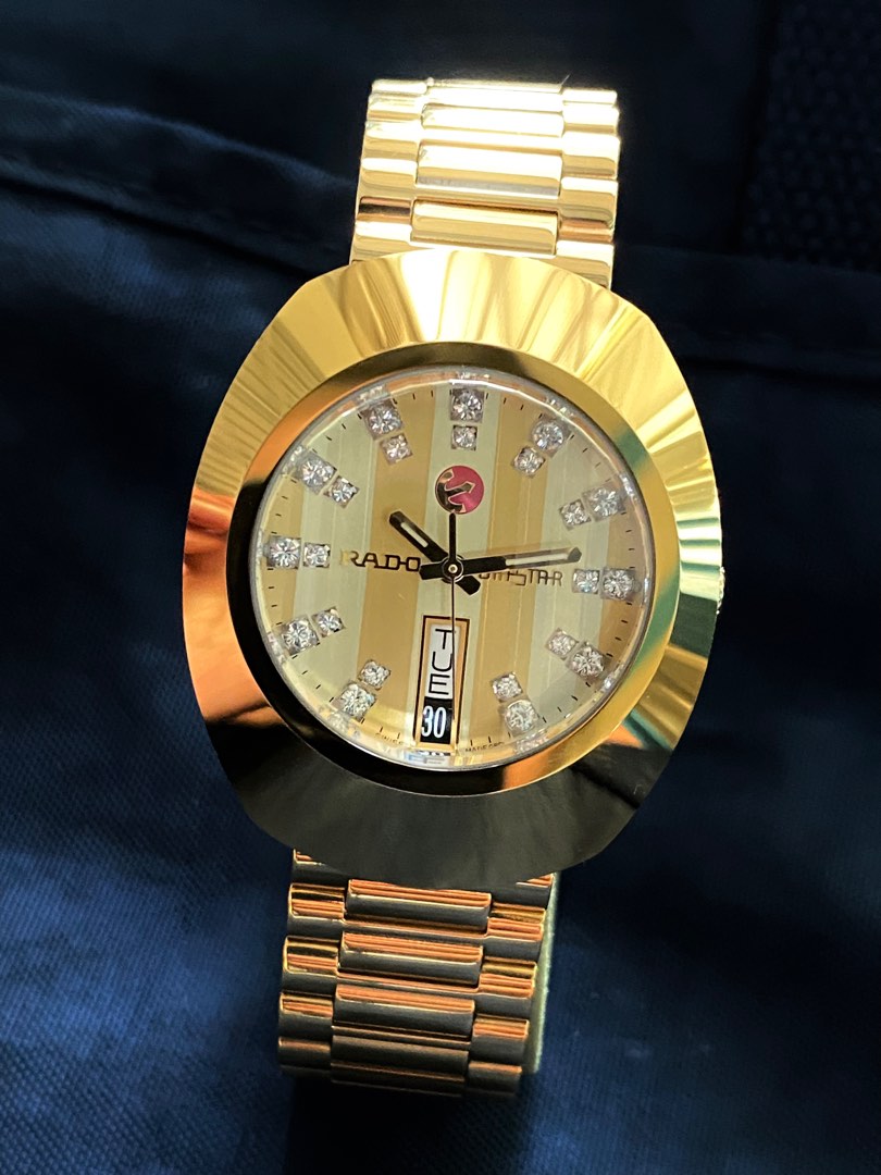 RADO DiaStar Original Double Diamonds Dial Mens Watch, Luxury, Watches ...