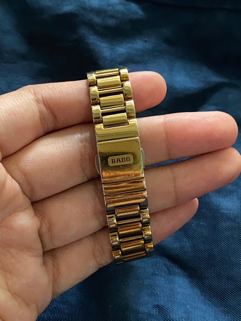 RADO DiaStar Original Gold Dial Ladies’ Watch, Luxury, Watches on Carousell