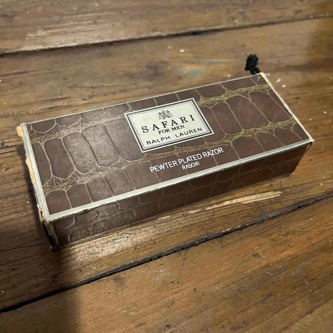 Rare Vintage 1991 Ralph Lauren Safari For Men Razor, Beauty & Personal ...