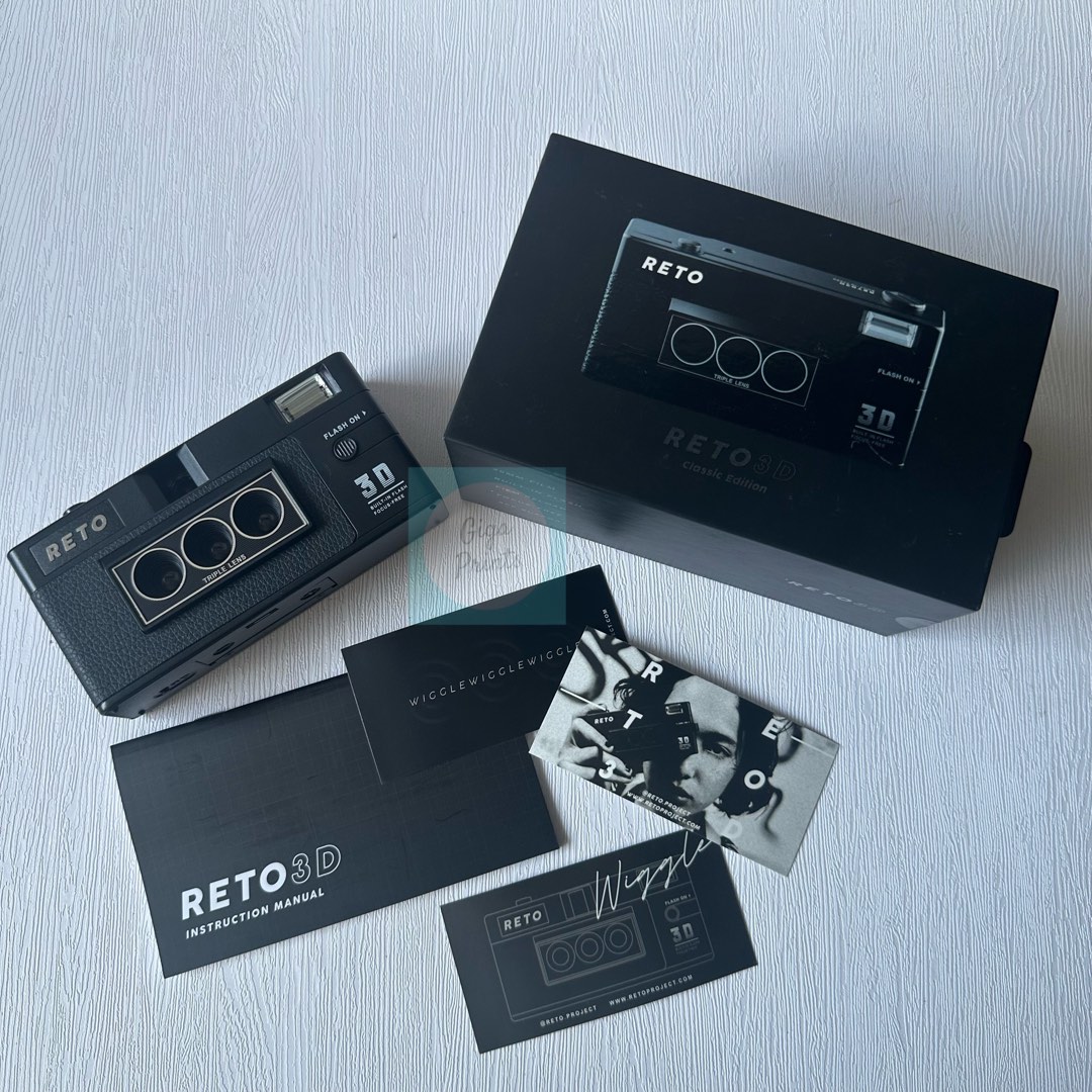 Reto 3D Classic Edition Film Camera, Photography, Cameras on Carousell