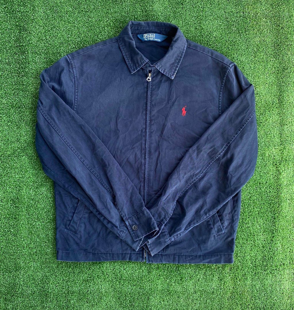 RL POLO HARRINGTON JACKET, Men's Fashion, Coats, Jackets and Outerwear ...