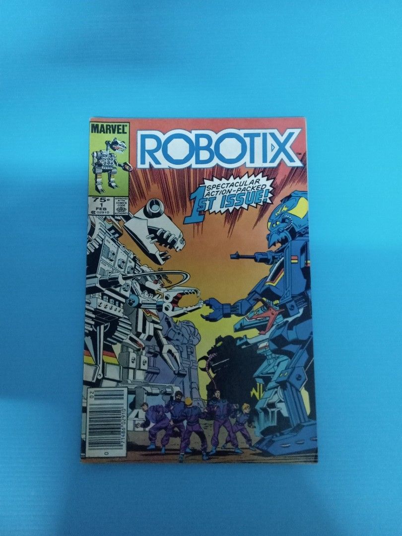 Robotix #1 ( Herb Trimpe - Cover Art ) Marvel Copper Age, Hobbies ...