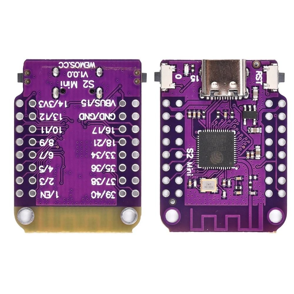 S2 Mini開發板2MB PSRAM S2 Mini Development Module ESP32 S2 Mini WIFI開發板 基於ESP32-S2FN4R2 WIFI IC 搭載 ...