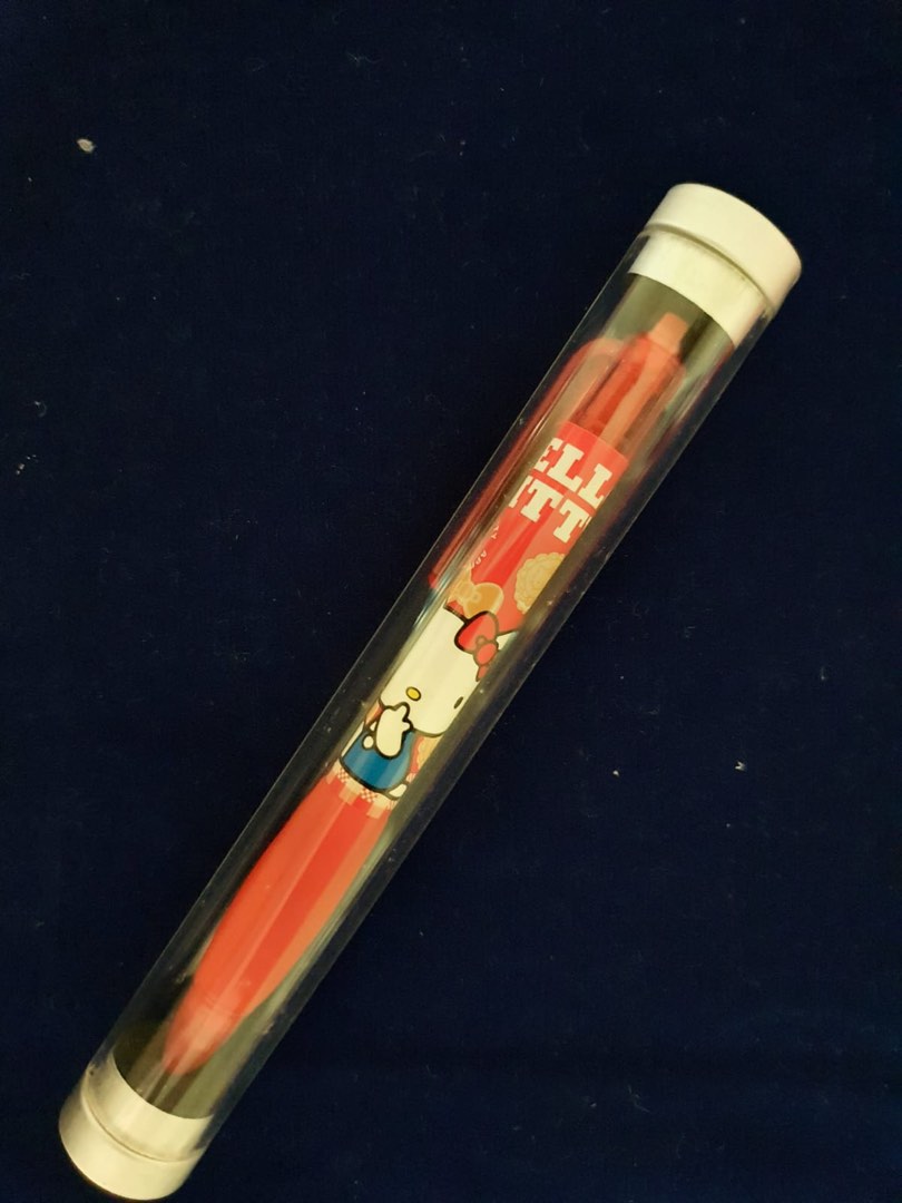 Sanrio Hello kitty sun star Japan 0.5mm mechanical pencil, Hobbies ...