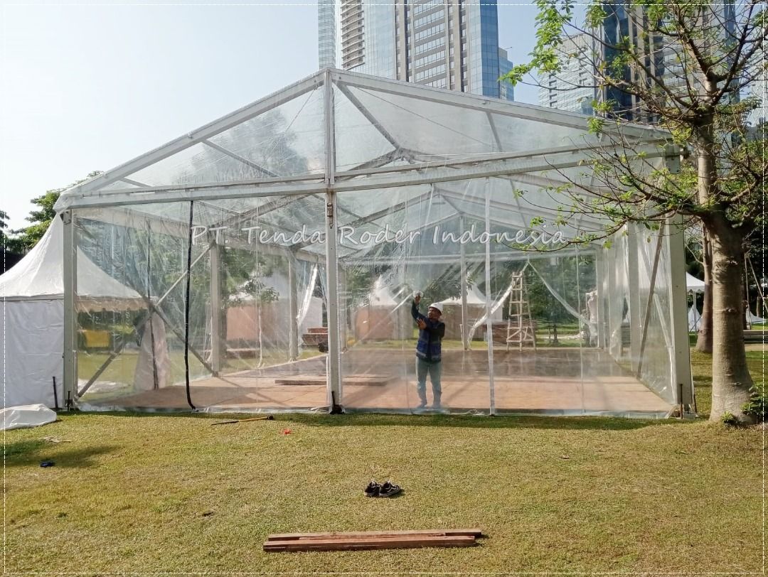 Sewa Tenda Roder Transparan Lengkap Dengan Flooring Tangerang, Properti ...