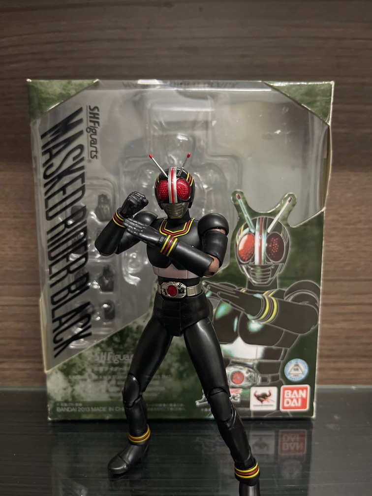SHF SKC Kamen masked rider black not marvel legend hot toys, Hobbies ...