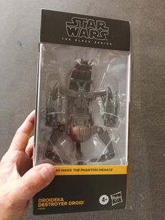 Hasbro Star Wars The Black Series Deluxe - 6" Figure - Droideka ...