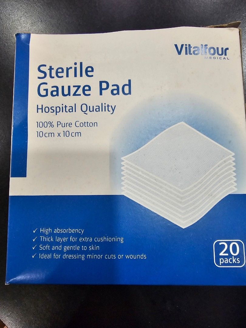 Sterile Gauze pad, Health & Nutrition, Medical Supplies & Tools on ...