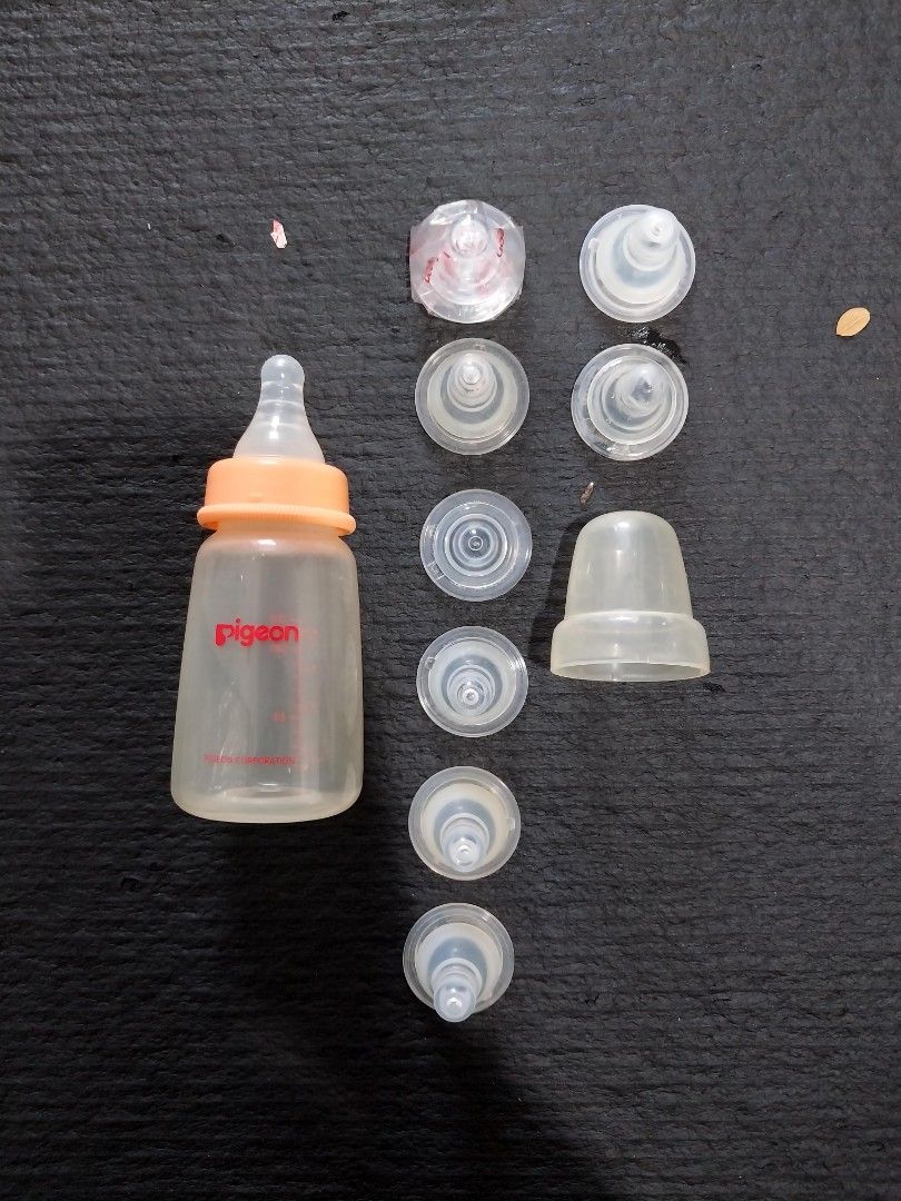 Take All Pigeon Botol Susu PP KP Peristaltic Niple 120 Ml dan Dot, Bayi ...