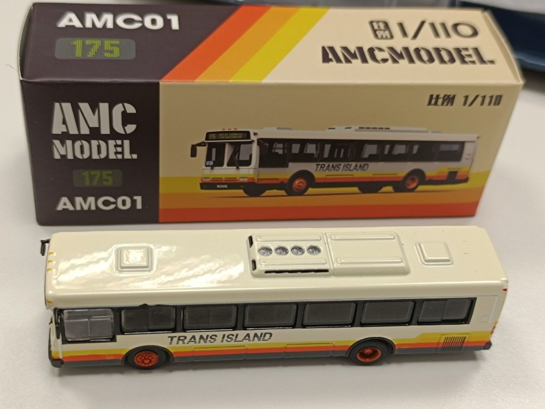 TransIsland Bus Scale 1/110 Service 175 AMChina Models, Hobbies & Toys ...