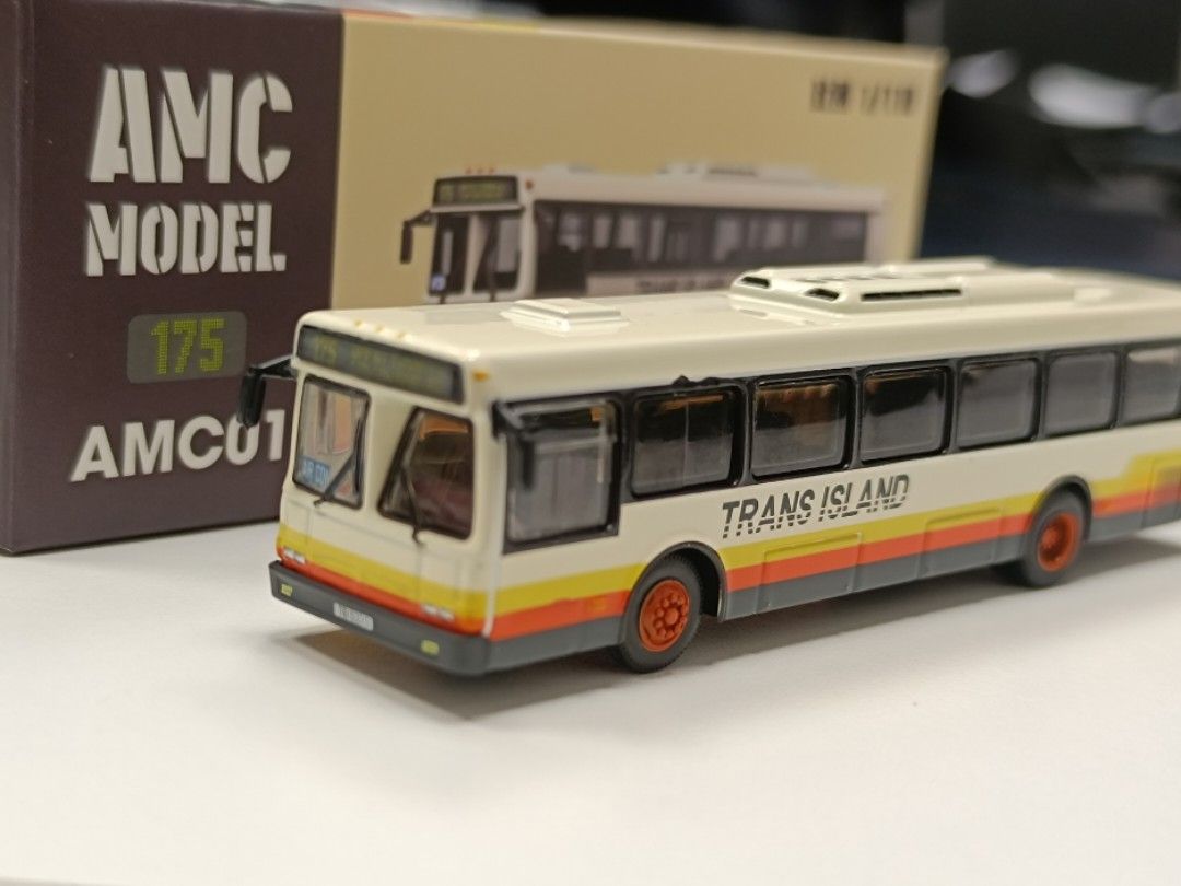 TransIsland Bus Scale 1/110 Service 175 AMChina Models, Hobbies & Toys ...