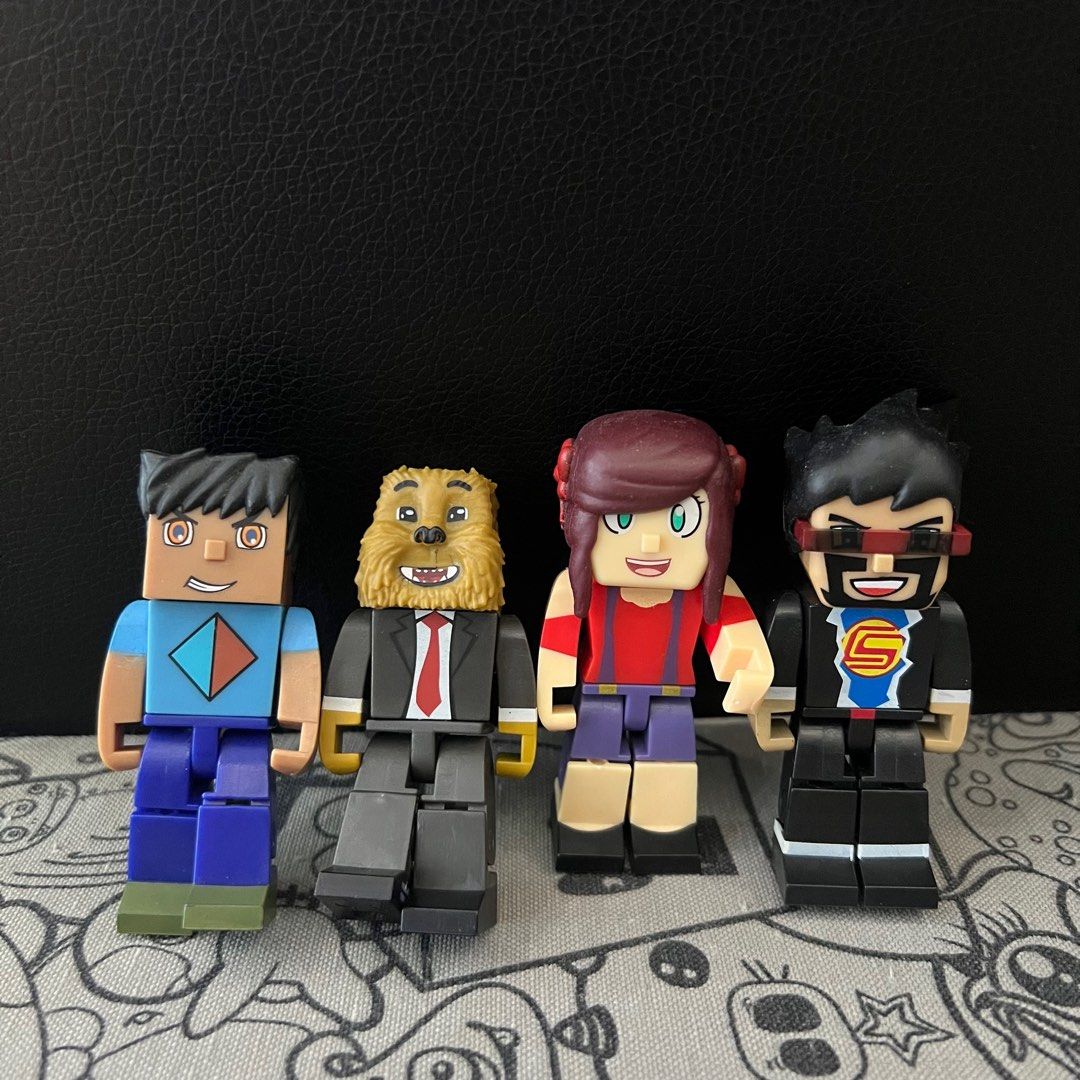 TUBE HEROES MINECRAFT YOUTUBERS SET, Hobbies & Toys, Toys & Games on ...